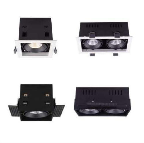 Recessed ceiling spotlight - ASTER - Beyond Lighting - LED / square ...