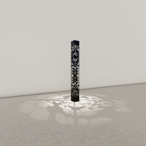 Contemporary light column - PATTERN - Beyond Lighting - extruded ...