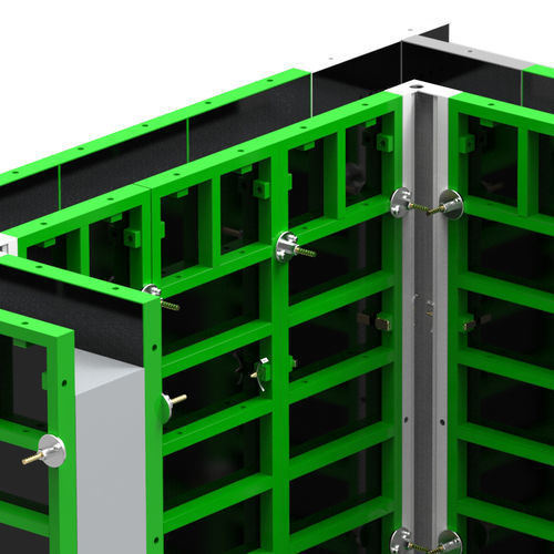 Modular formwork system - FIGURA - Figura formwork srl - metal / wall