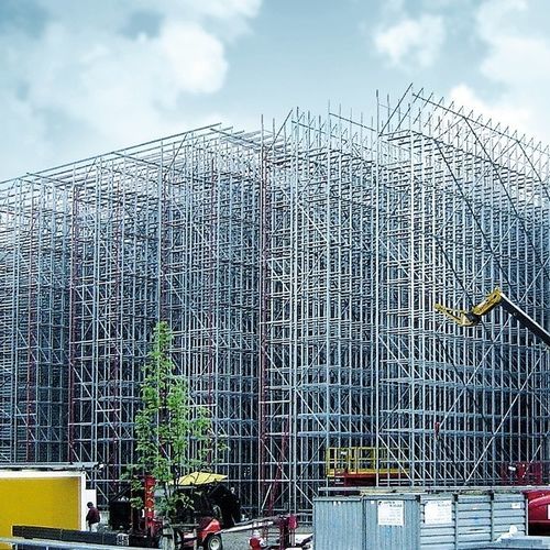 Precast warehouse - voestalpine Sadef nv - industrial / galvanised ...