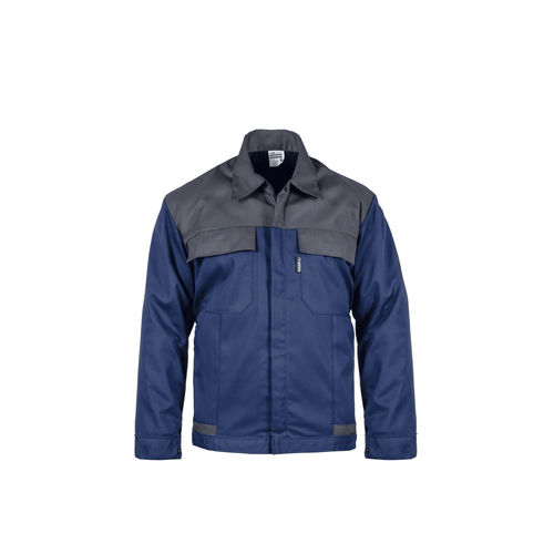 Work jacket - VICAMCL - CENTRAL LOBAO S.A - polyester / cotton / Velcro®