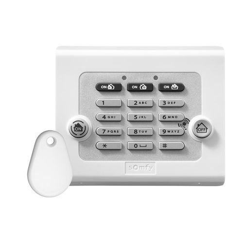 Alarm system control keypad - 2401241 - SOMFY FRANCE - wall-mounted ...