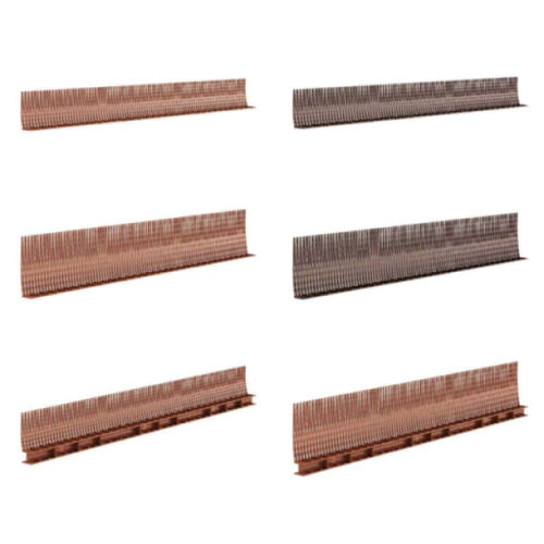 Polypropylene gutter protector - BIRD COMB EVO - HOLZ TECHNIC