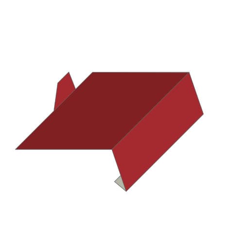 Galvanized steel ridge cap - 27 - PROFIL C