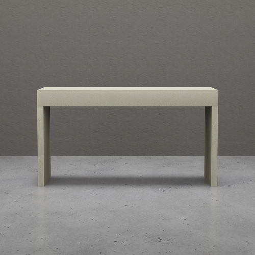 Contemporary bistro table - ROCK - EOVLUTA d.o.o. - concrete / concrete base / rectangular