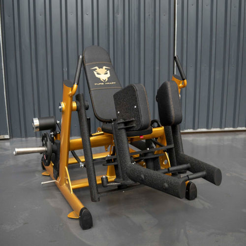 Inclined leg press weight training machine - 4384 - gym80 International ...
