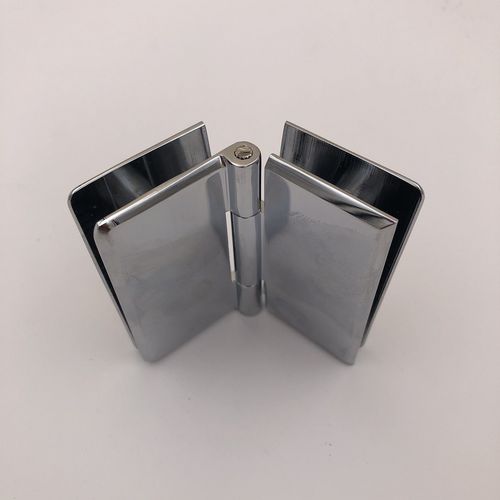 Glass door hinge - Foshan 1 Boat hardware Co. Ltd. - chrome-plated brass / for boat / polished