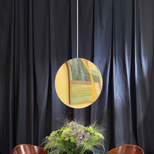 Pendant lamp - MYRA - Baccaris - steel / unique design / corded