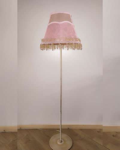 Floor-standing lamp - London 07 - DelightLamps - metal / fabric / Victorian