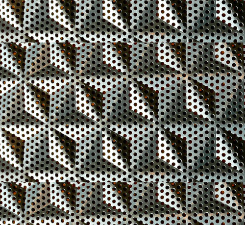 Interior wall-covering - Pyramid - Fielitz - stainless steel ...