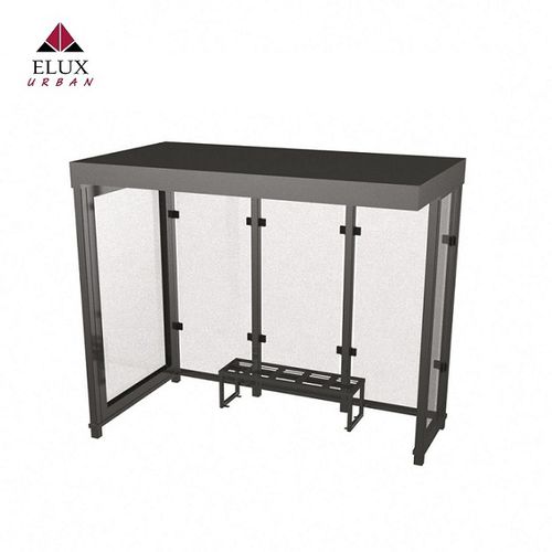 Aluminum bus shelter - Cagliari 467 - Elux srl - galvanised steel ...