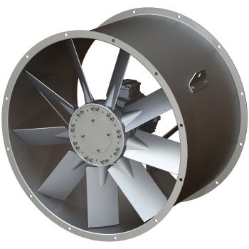 Axial fan - AXUS REVERSIBLE - AREM - helical / commercial / indoor