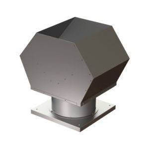 Centrifugal roof extractor - TV - AREM - galvanised steel / stainless steel