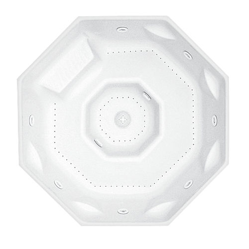 Built-in hot tub - Octavia Skimmer - Catalina Spas - above-ground ...