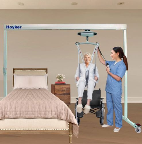 Manual patient lift - USA Rehabstore - electric / on casters / ceiling ...