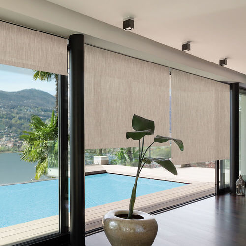 Roller blinds - SLIM BASIC 50 - CASA VALENTINA - for window / aluminum ...