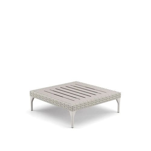 Contemporary coffee table - MU - DEDON GmbH - HPL / synthetic fiber ...