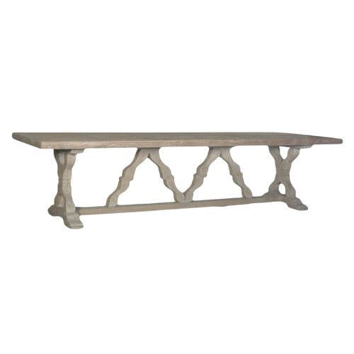 Traditional dining table - REGGIE - FLAMANT - wooden / wooden base ...