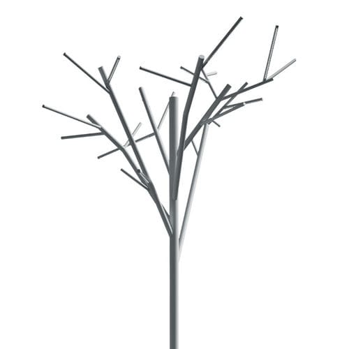 Urban lamp post - ALBERO - iGuzzini - design / stainless steel / LED