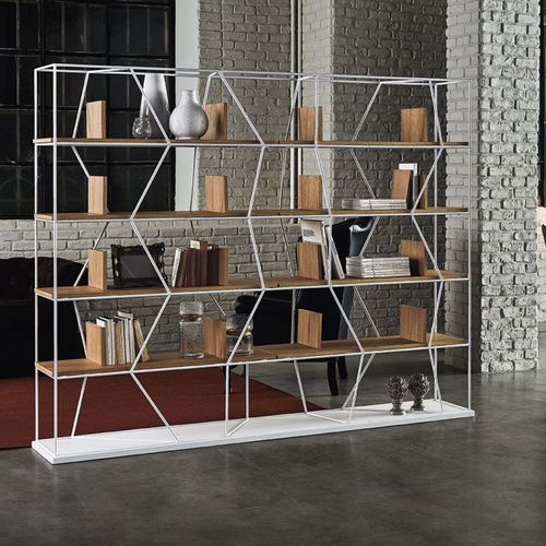 Contemporary shelf - LEXINGTON - BONTEMPI CASA - lacquered metal