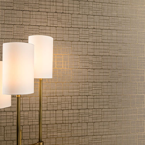 Interior wall-covering - MECHANICA - Vescom - linen / textured / fabric ...