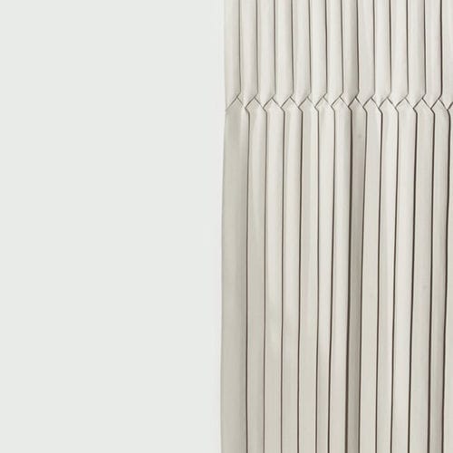 Plain curtain - ORIGAMI : POULETTE - AMI A. LENGLART - pleated