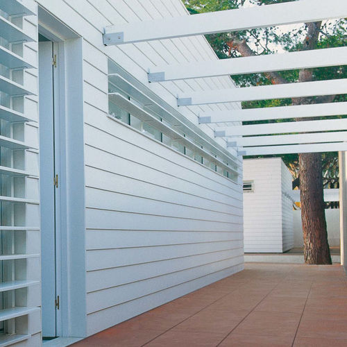 Strip cladding - SIDING - WERZALIT - aluminum / sustainable / grooved