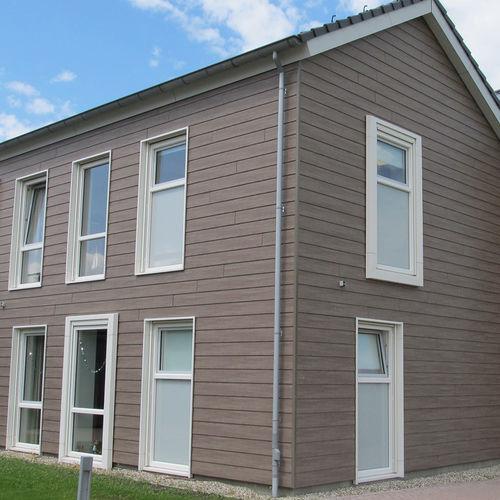 Strip cladding - SELEKTA RENOLIT - WERZALIT - HPL / vertical / smooth