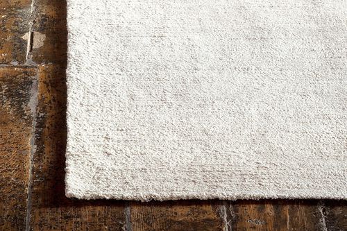 Vintage rug - PATINA - Fischbacher 1819 - plain / polyester / cotton