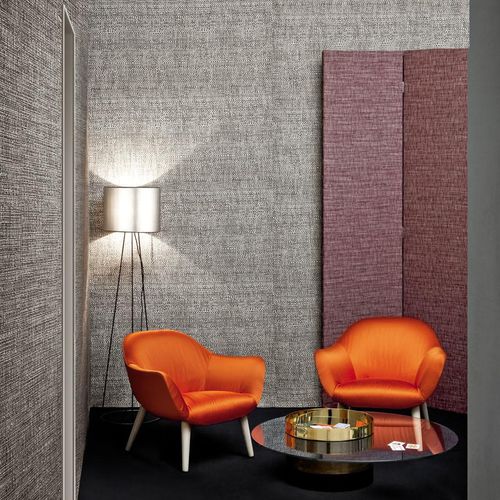 Upholstery fabric - STIGE - Rubelli - plain / polyester / Trevira CS®