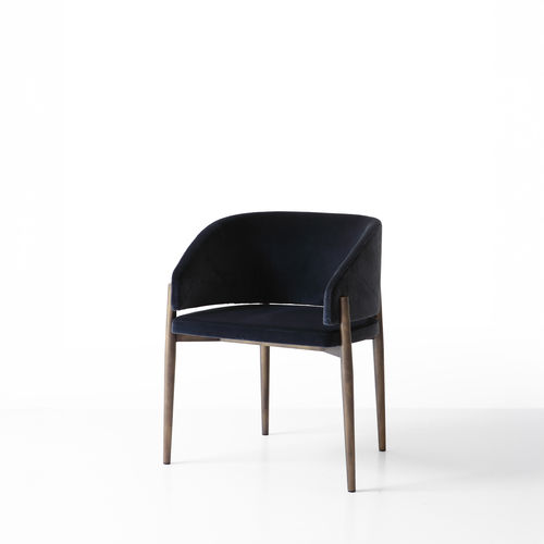 Contemporary chair - FRANK - Porro - indoor / fabric / metal