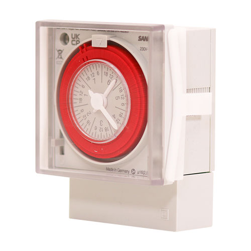 Analog timer - 7 Day Timeclock - Elta - DIN rail / programmable