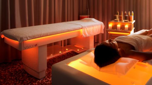 Fixed massage table - VIVALDI - Inbeca Wellness Equipment S.L - wooden ...