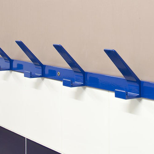 Contemporary coat hook - 211.04 - FRANCE EQUIPEMENT - aluminum / double ...