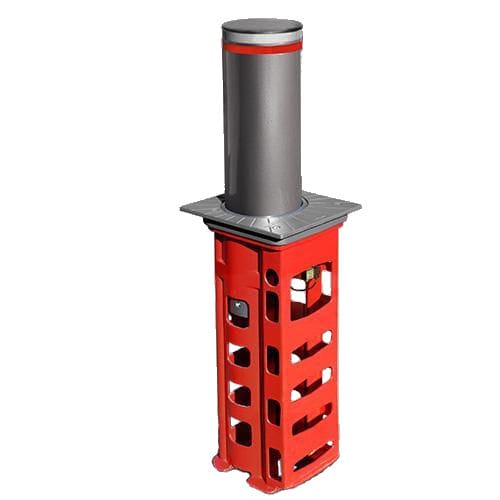 Access control bollard - G6 - CAME URBACO - metal / retractable / automatic