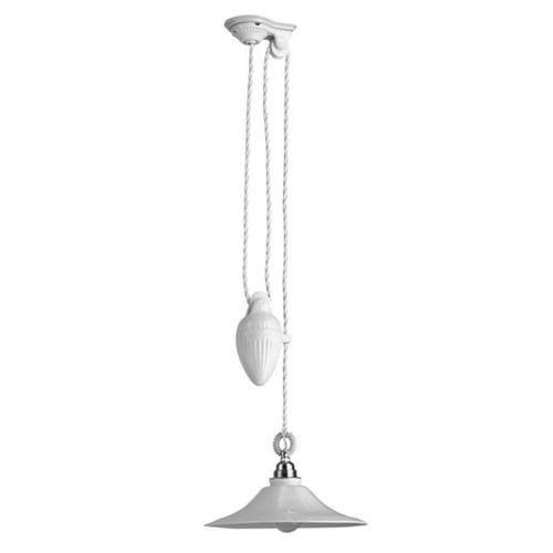 Hanging light fixture - THAMES - Kenny&Mason - halogen / IP22 / commercial