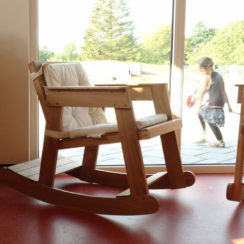 Contemporary chair - TOUTER - Pilat & Pilat - indoor / outdoor / wooden