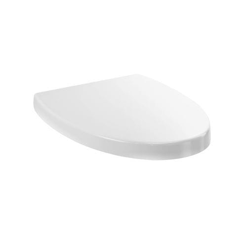 Ceramic toilet seat - C511 - A. e T. ITALIA - white / commercial / home