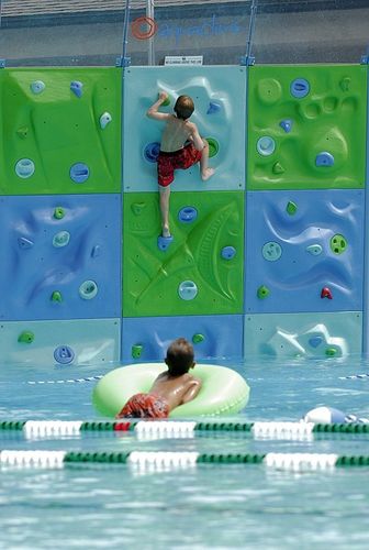 Fixed climbing wall - AQUACLIMB - pyramide