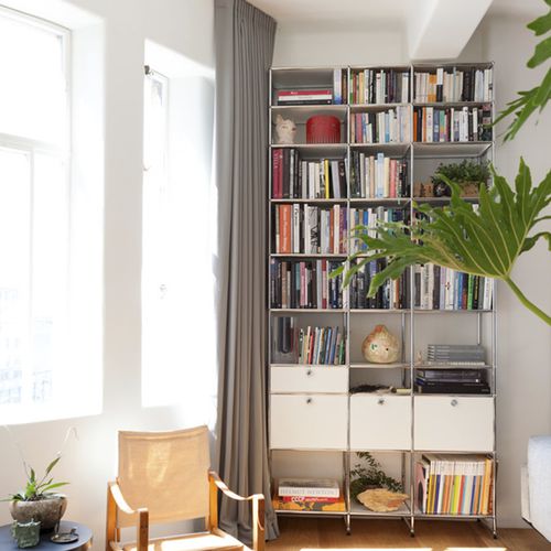 Free-standing bookcase - USM Haller - USM Modular Furniture - modular ...