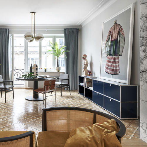 Contemporary sideboard - USM Haller - USM Modular Furniture - metal ...