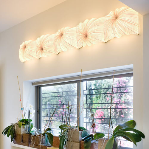 Original design wall light - MOD: ZIKA - Aqua Creations - indoor / silk ...