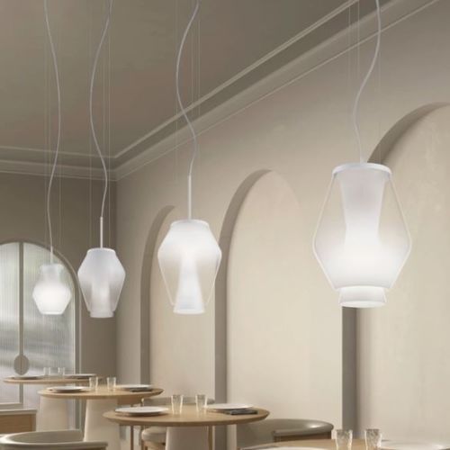 Pendant lamp - ANISETTE - Vistosi - glass / contemporary / corded