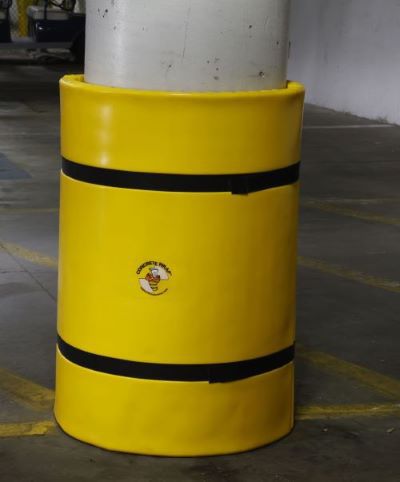 Easy to install pillar protector - Sentry Protection - for concrete ...