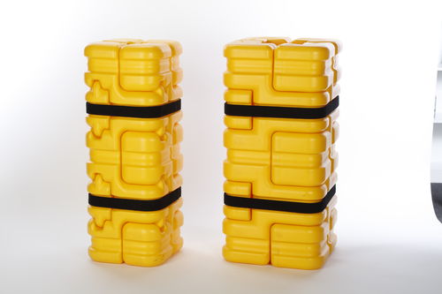 Easy to install pillar protector - CS-FIT-S-Y, CS-FIT-M-Y - Sentry ...