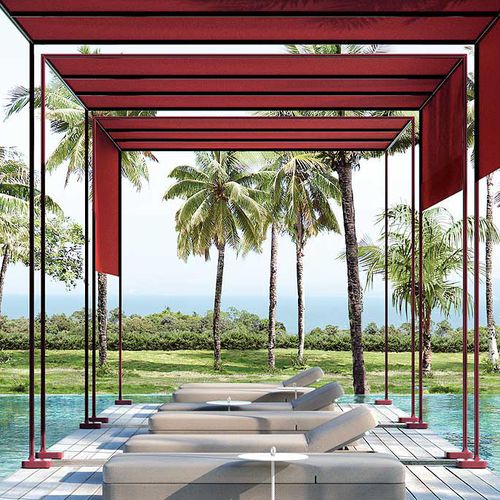 Public space shade structure - RESORT - PAOLA LENTI