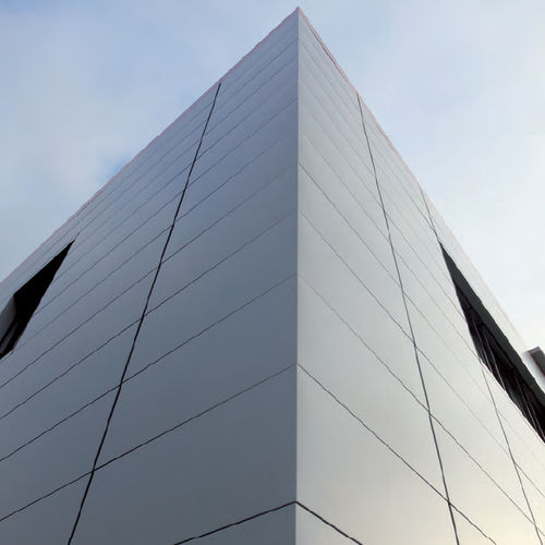 Panel cladding / aluminum / smooth / multi-color - FC - Kalzip