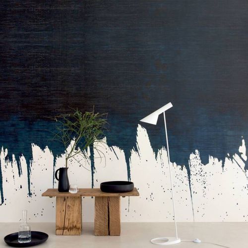 Contemporary wallpaper - Crépuscule - Elitis - vinyl / abstract motif ...