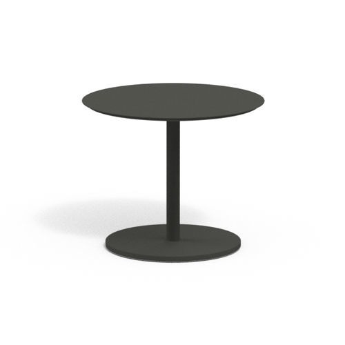 Contemporary bistro table - BUTTON 602 - RODA - lacquered aluminum ...