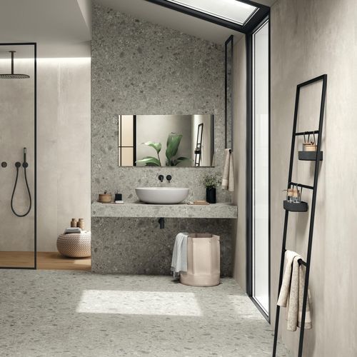 Porcelain stoneware tile - BOOST MIX - Atlas Concorde - matte / pearly ...